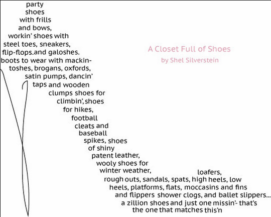 Poetics: A Closet Full of Shoes | dVerse