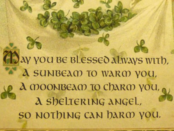 Poetics Tuesday — Irish Blessings | dVerse